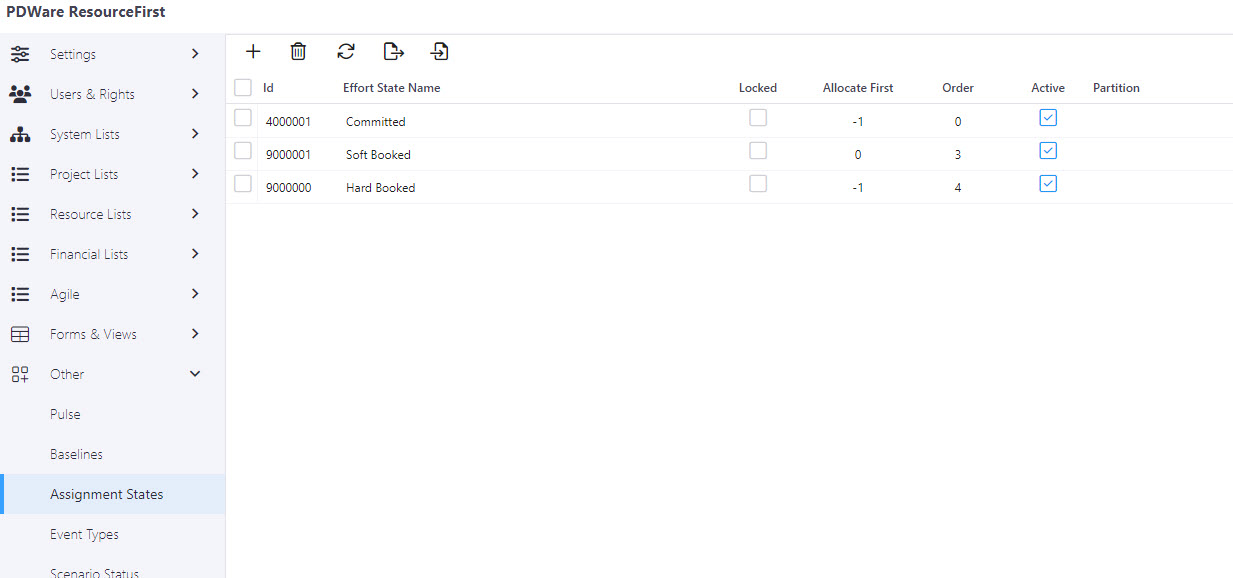 Data Locking in ResourceFirst - PDWare