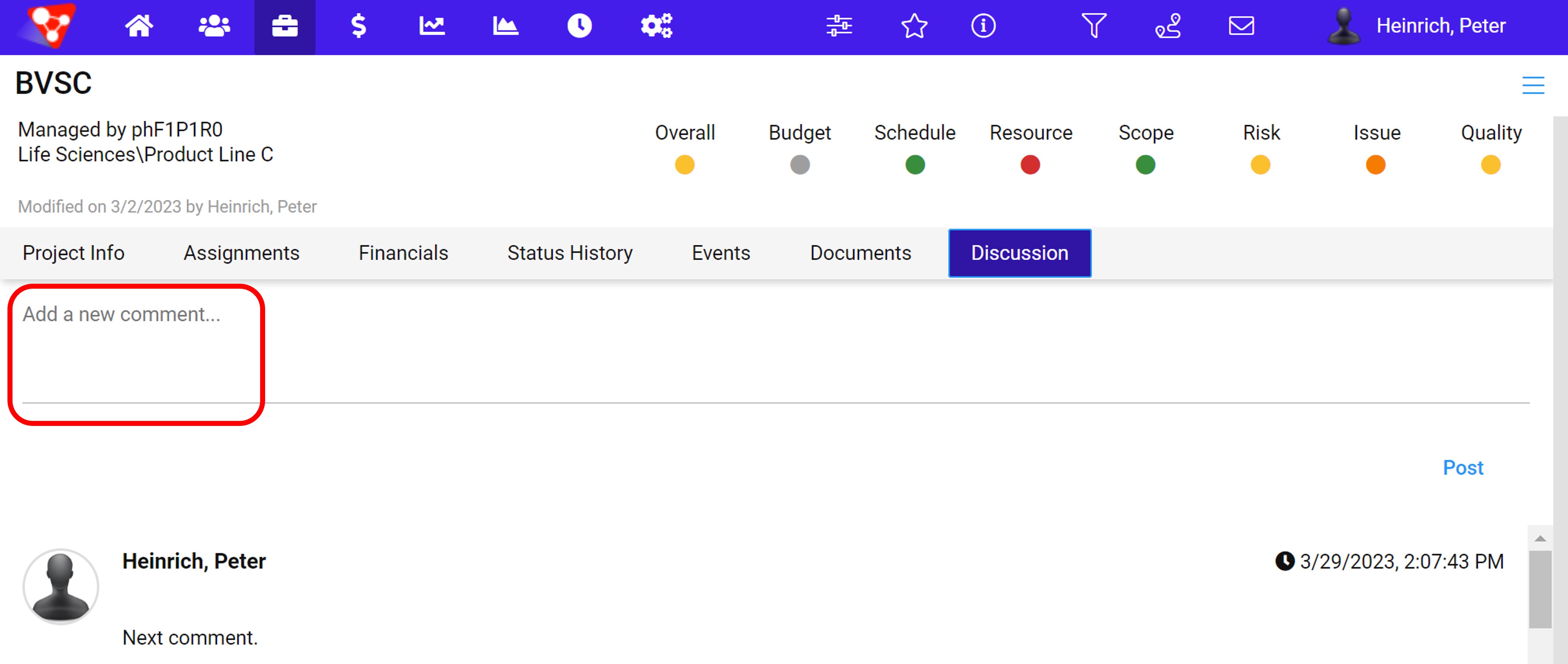 Project Discussion - PDWare